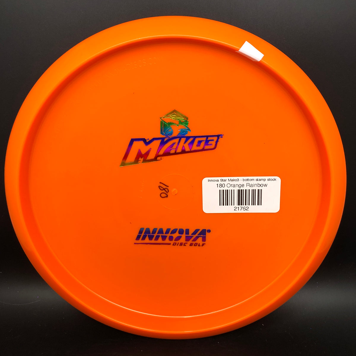 Innova Star Mako3 - bottom stamp stock – Maverick Disc Golf