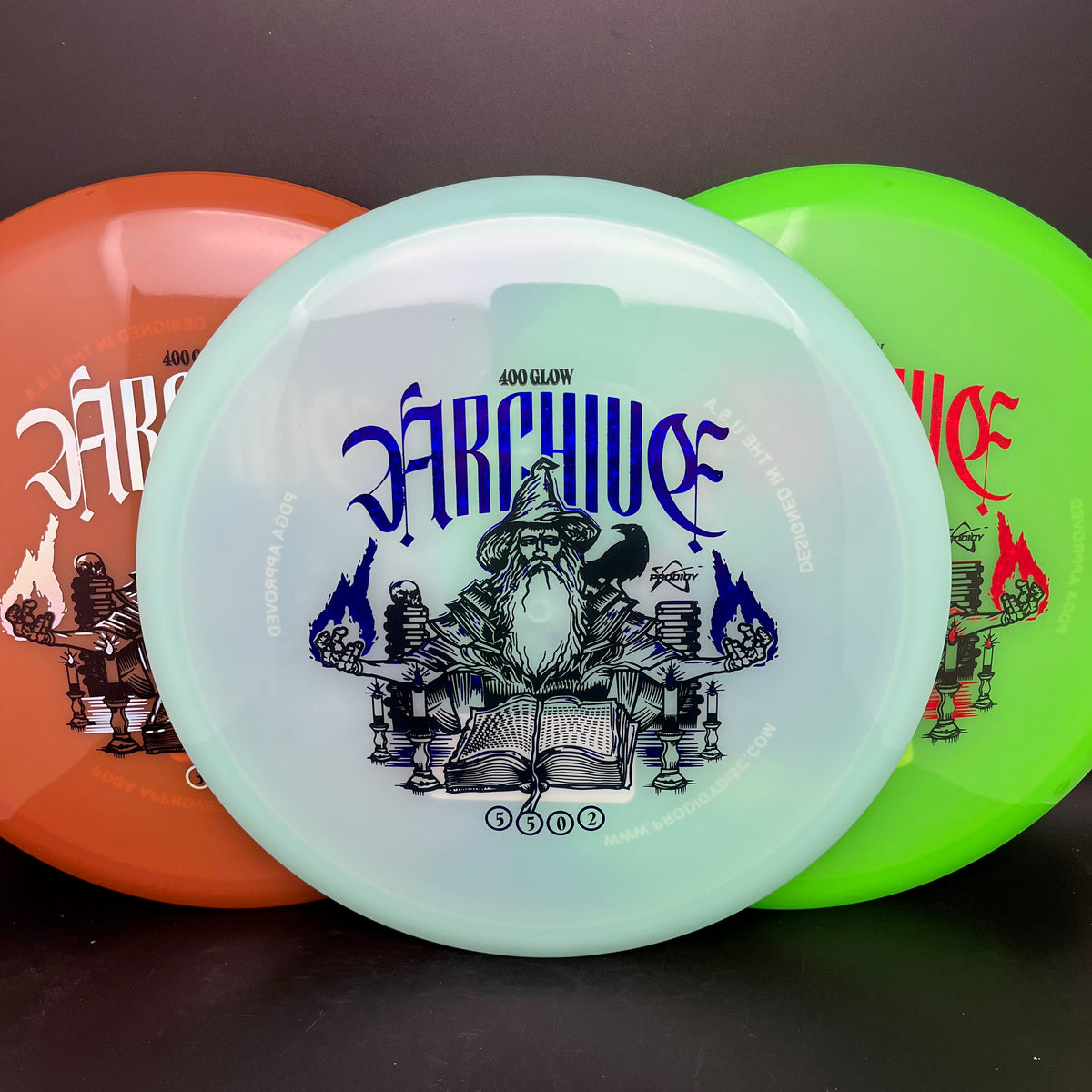 Prodigy 400 Glow Archive "Summoner" – Maverick Disc Golf