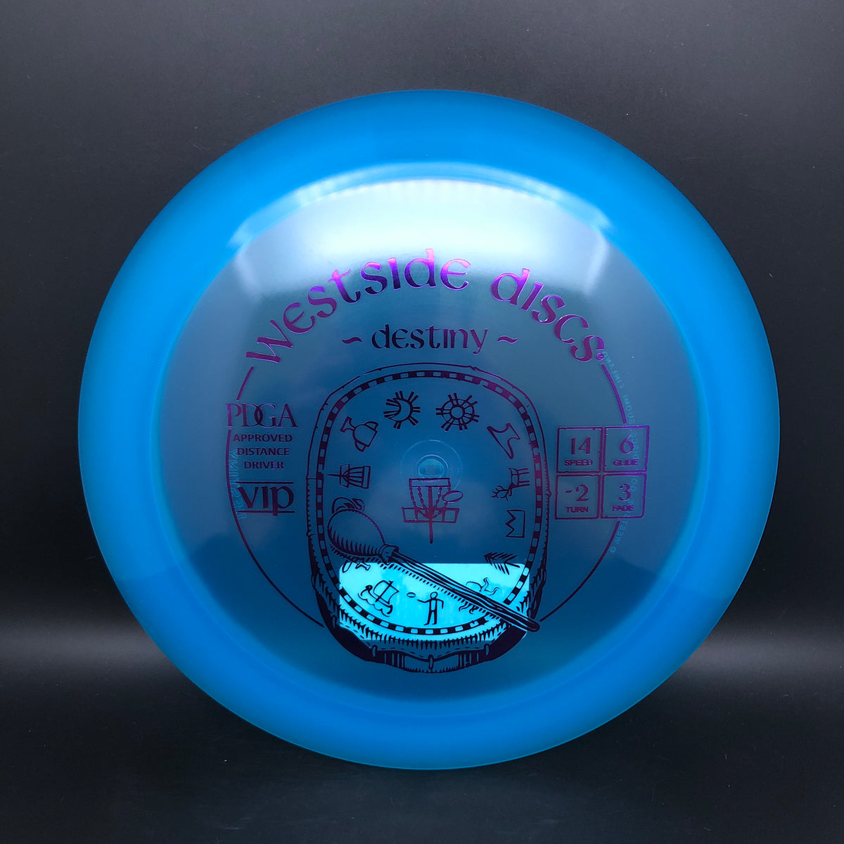 Westside Discs VIP Destiny - stock – Maverick Disc Golf