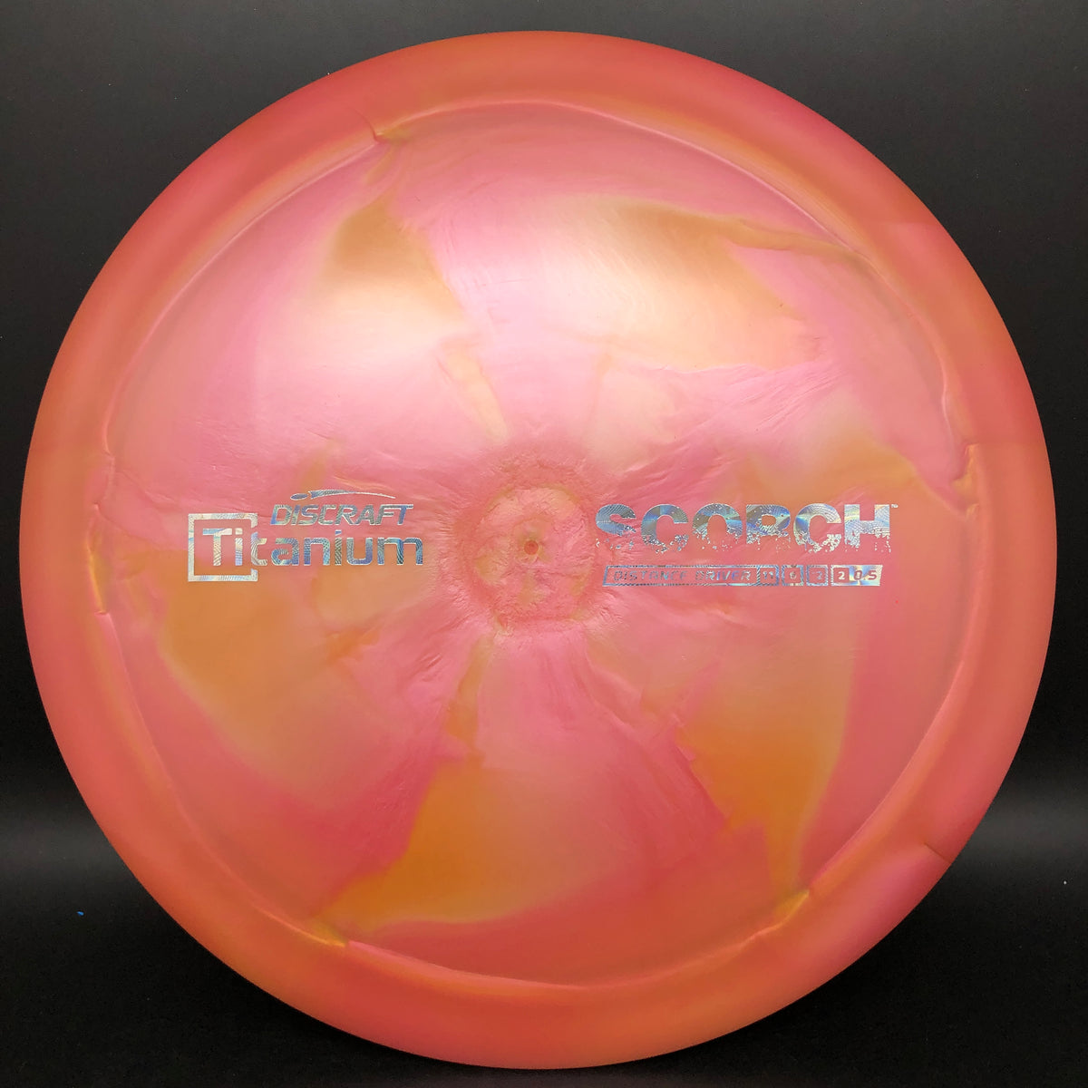 Discraft Titanium Scorch - stock – Maverick Disc Golf