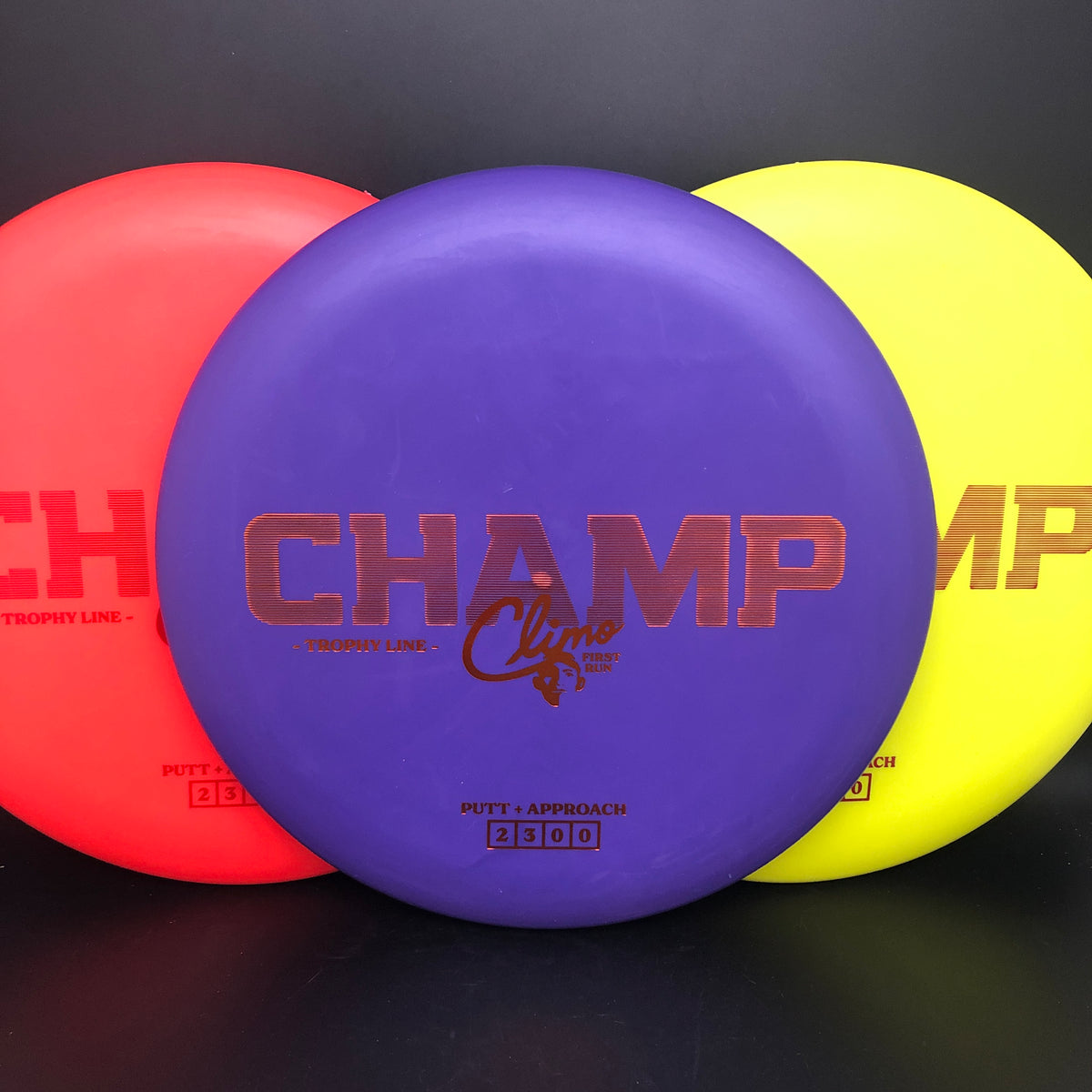 Climo Disc Golf Trophy Line Champ First Run – Maverick Disc Golf