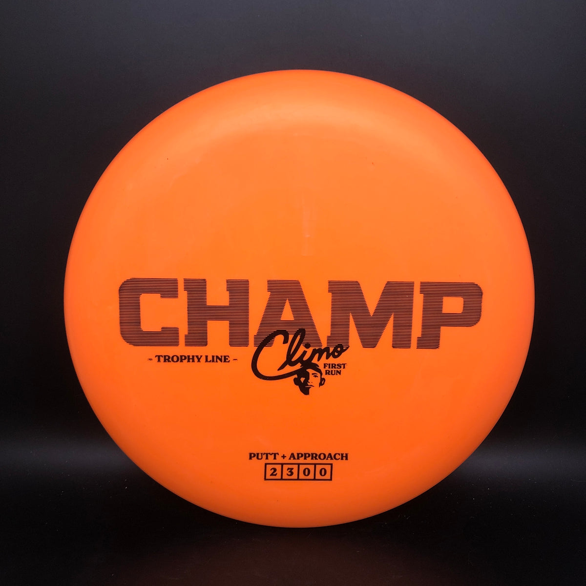 Climo Disc Golf Trophy Line Champ First Run – Maverick Disc Golf