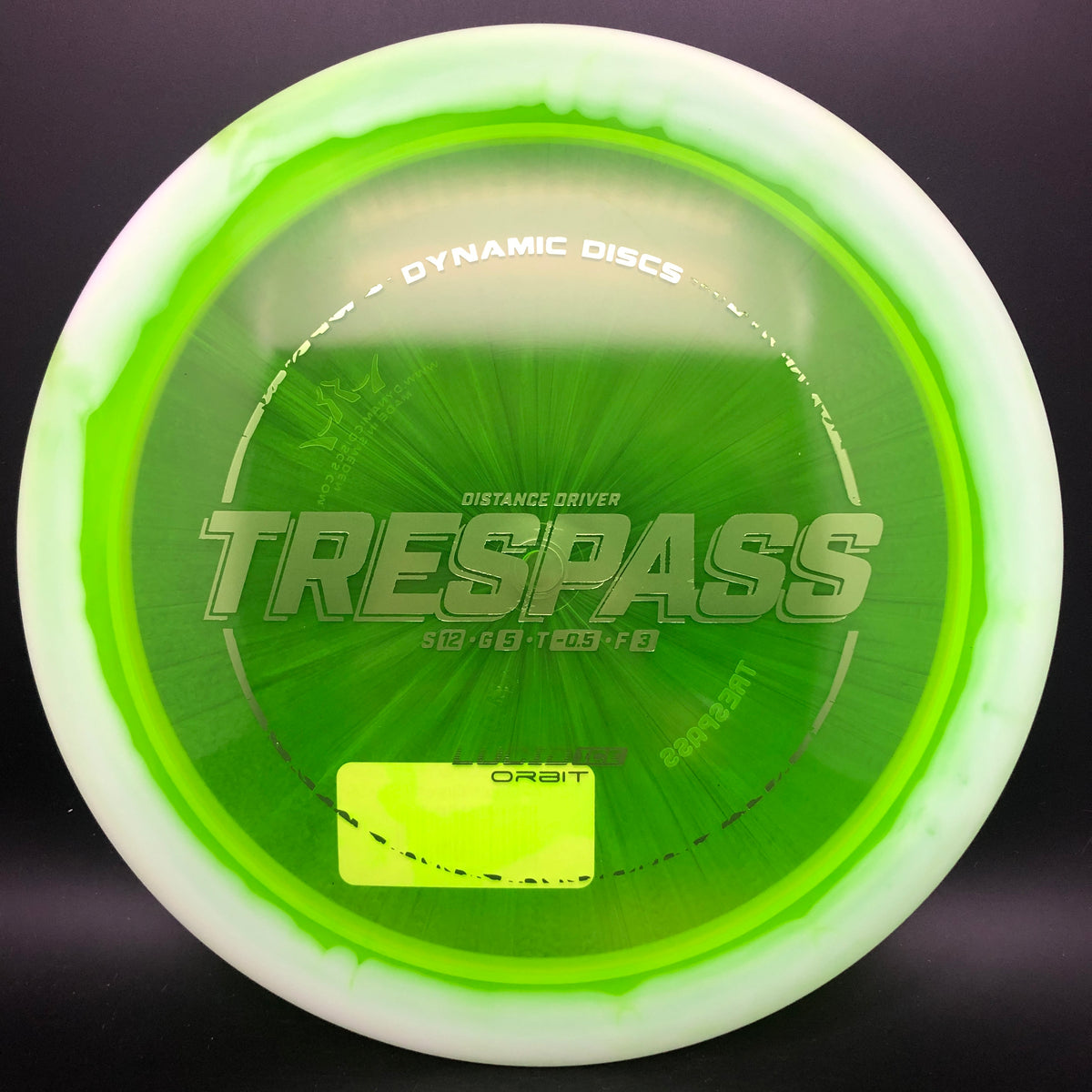 Dynamic Discs Lucid Ice Orbit Trespass – Maverick Disc Golf
