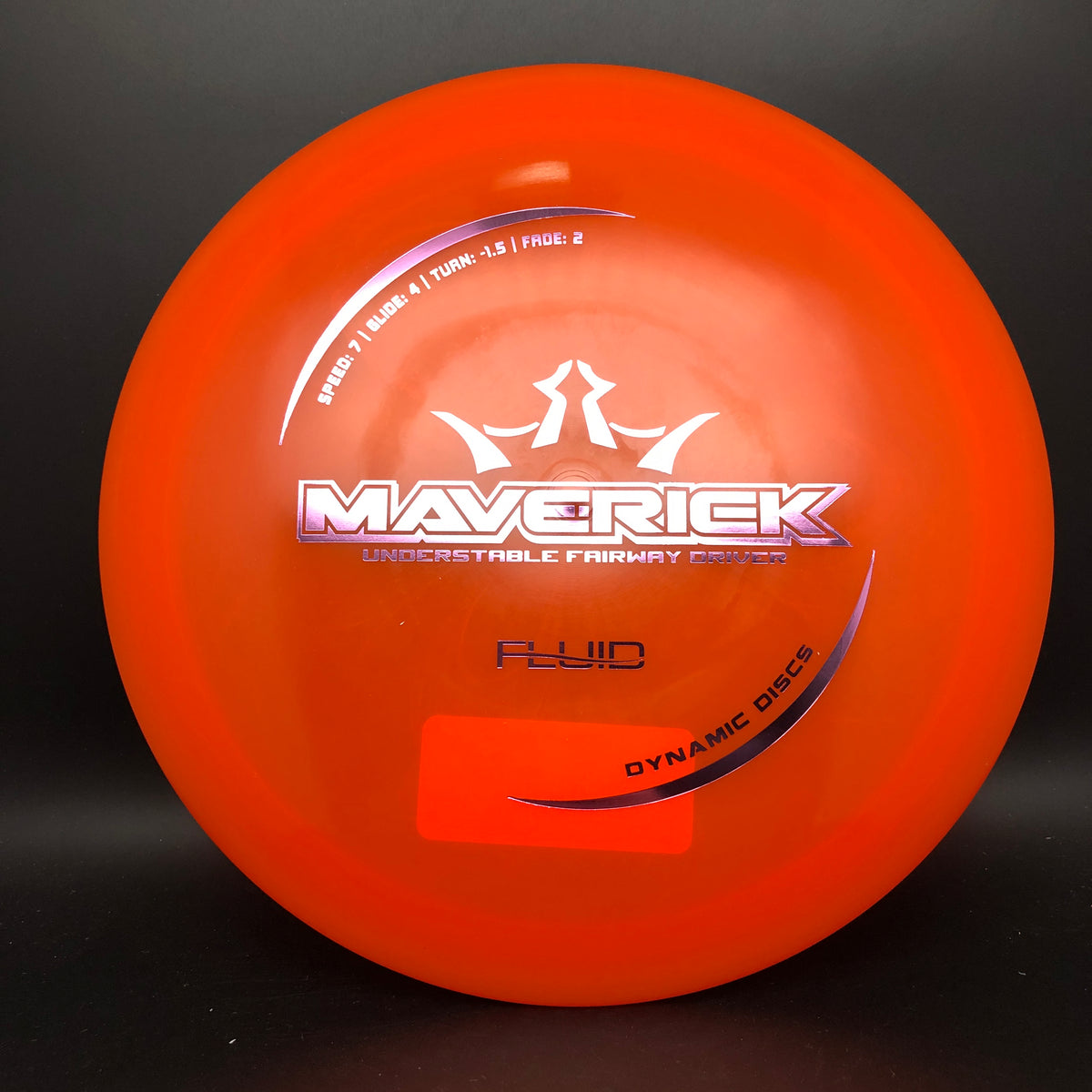 Dynamic Discs Fluid Maverick - stock – Maverick Disc Golf