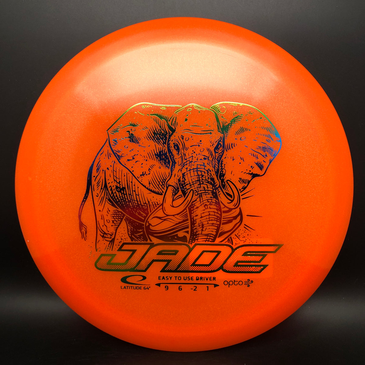Latitude 64 Opto Air Jade - elephant stamp – Maverick Disc Golf