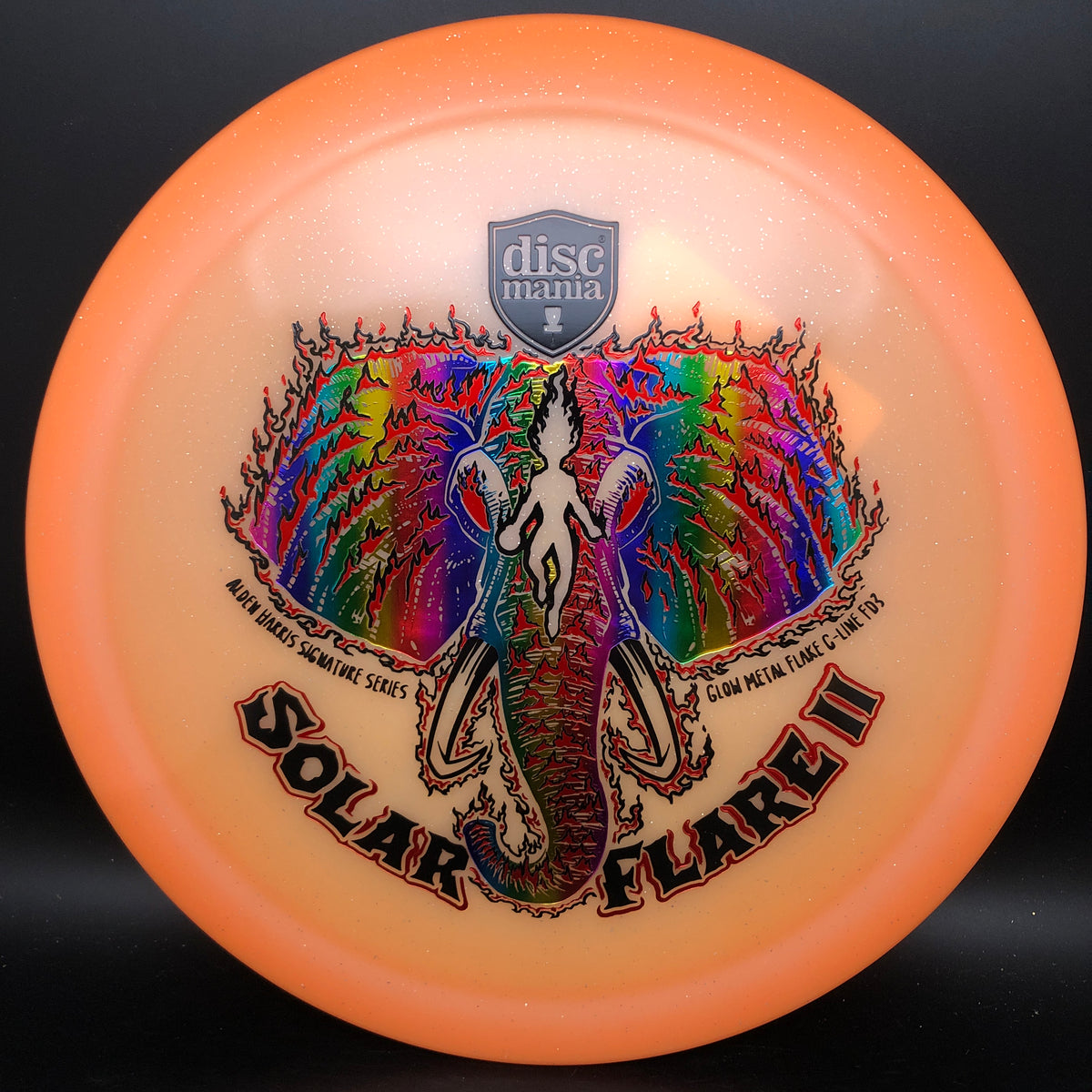 Discmania Glow Metal Flake C-Line FD3 Solar Flair II Triple Foil ...