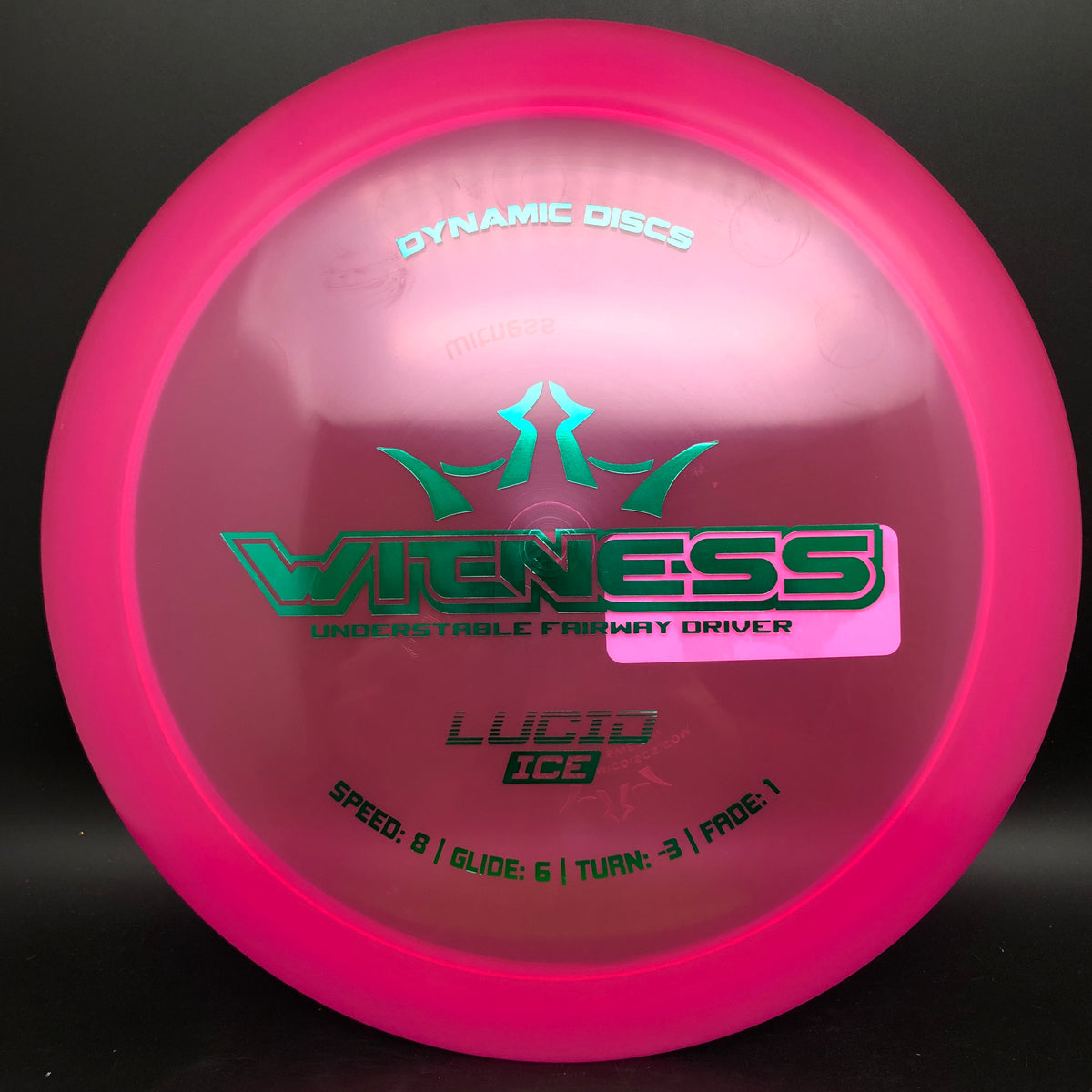 Dynamic Discs Lucid-Ice Witness stock – Maverick Disc Golf