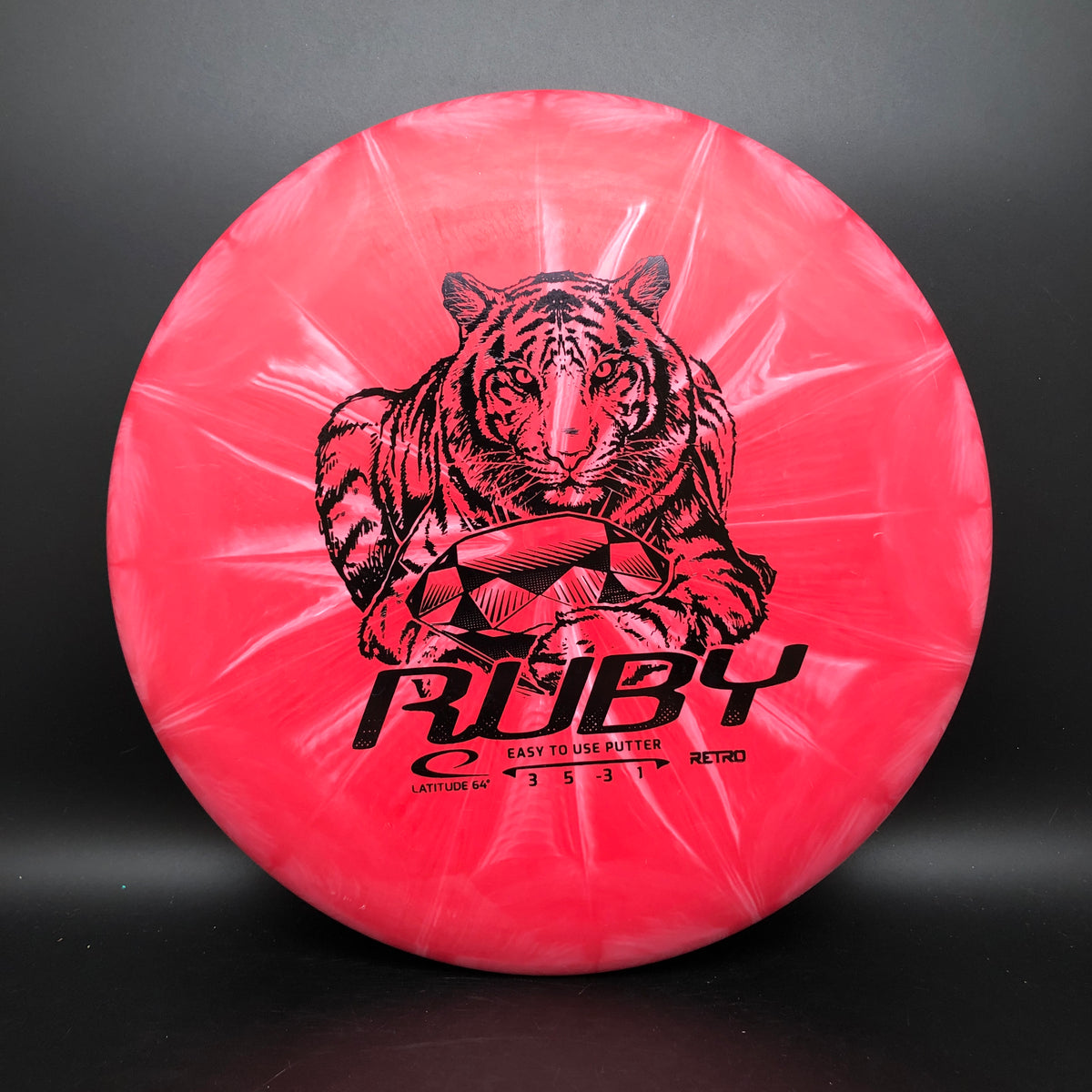 Latitude 64 Retro Burst Ruby - stock – Maverick Disc Golf