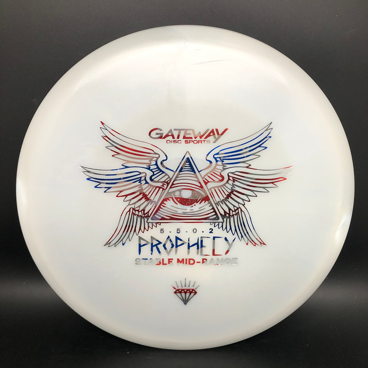 Gateway Diamond Superglow Prophecy - character stock – Maverick Disc Golf