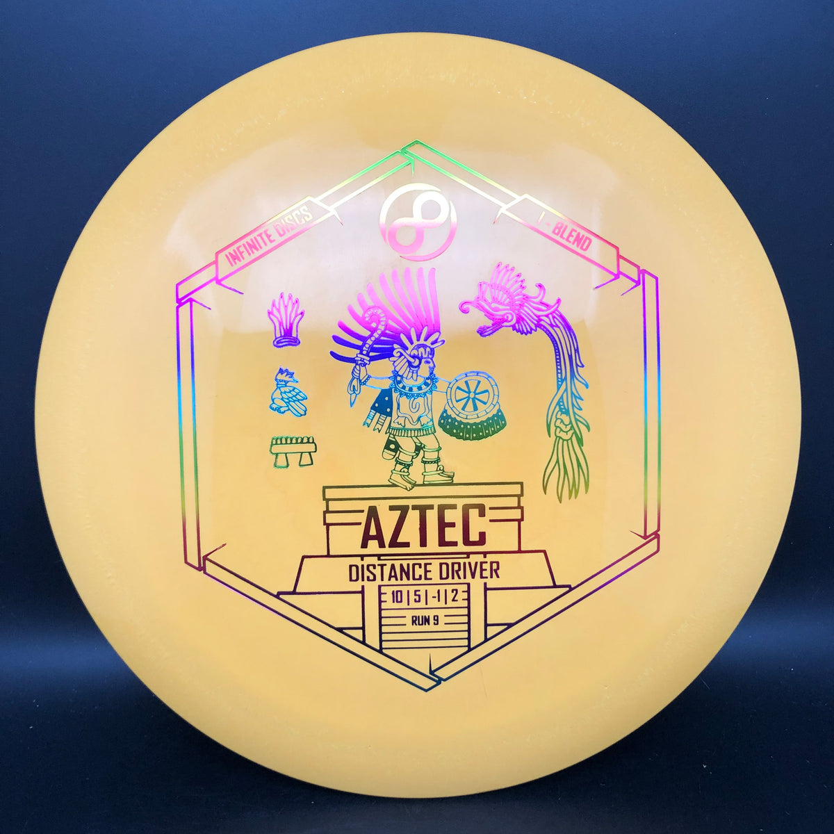 Infinite Discs I-Blend Aztec, Run 9 – Maverick Disc Golf