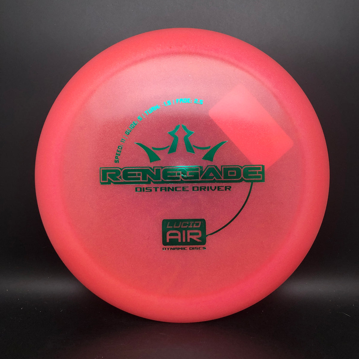 Dynamic Discs Lucid Air Renegade - stock – Maverick Disc Golf