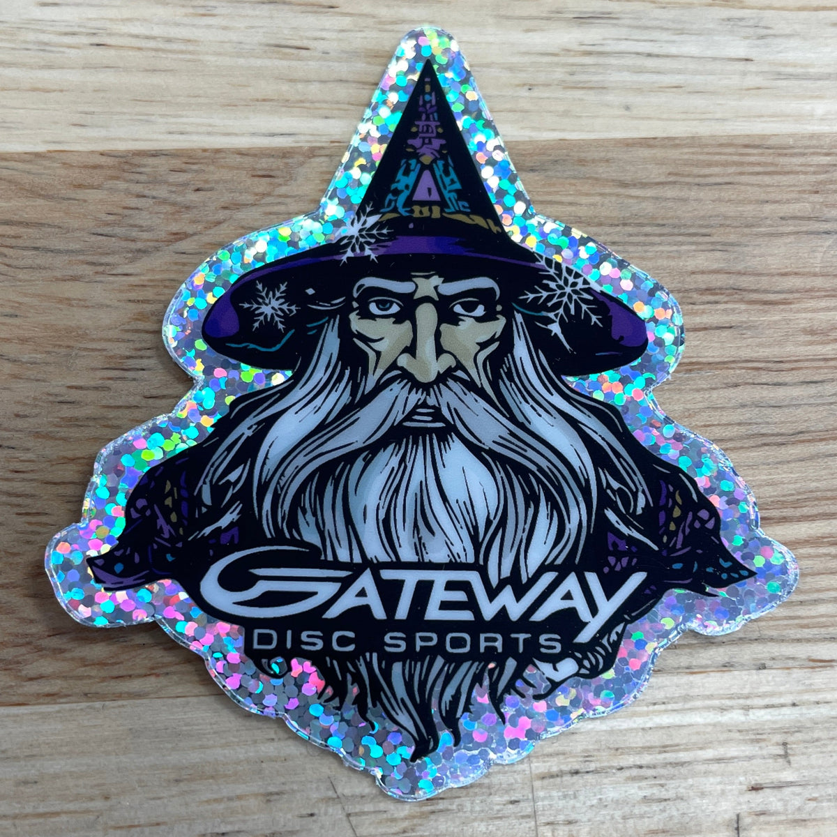 Gateway Glitter Wizard Sticker – Maverick Disc Golf