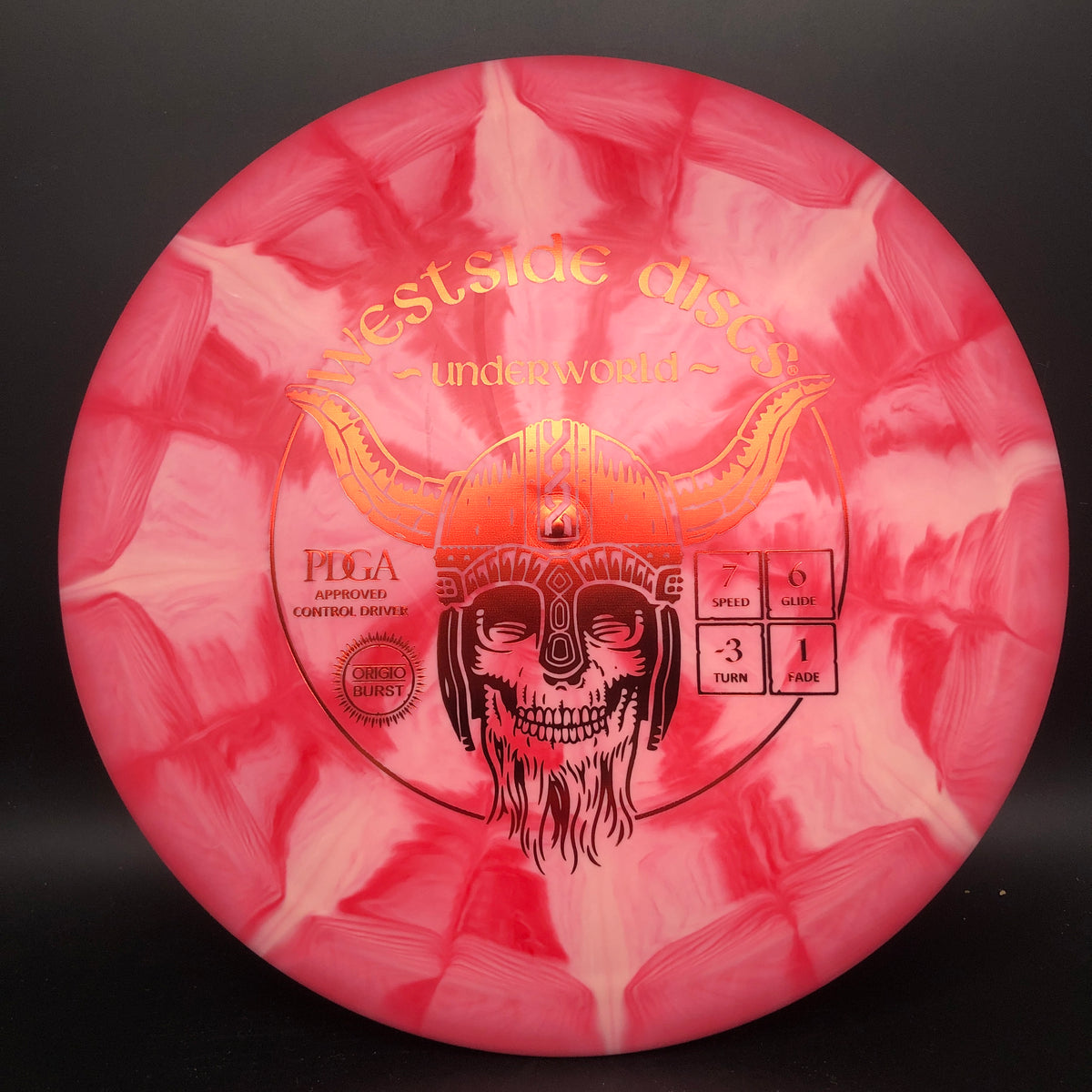 Westside Discs Origio Burst Underworld - stock – Maverick Disc Golf